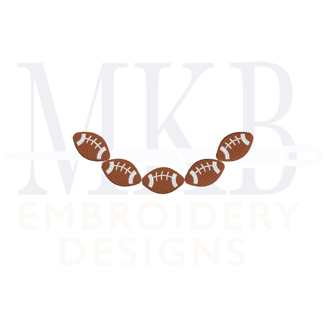 Football Laurel Frame, Football Monogram Frame, Sports Embroidery, Team ...