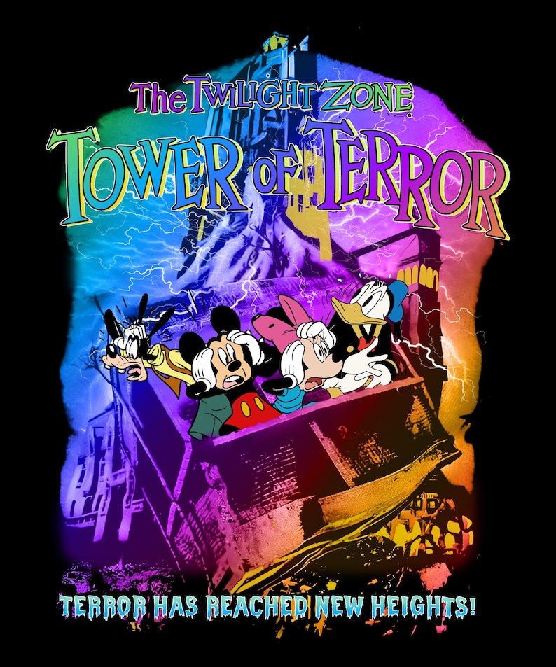 Tower of Terror Hollywood Studios Digital Download - Etsy