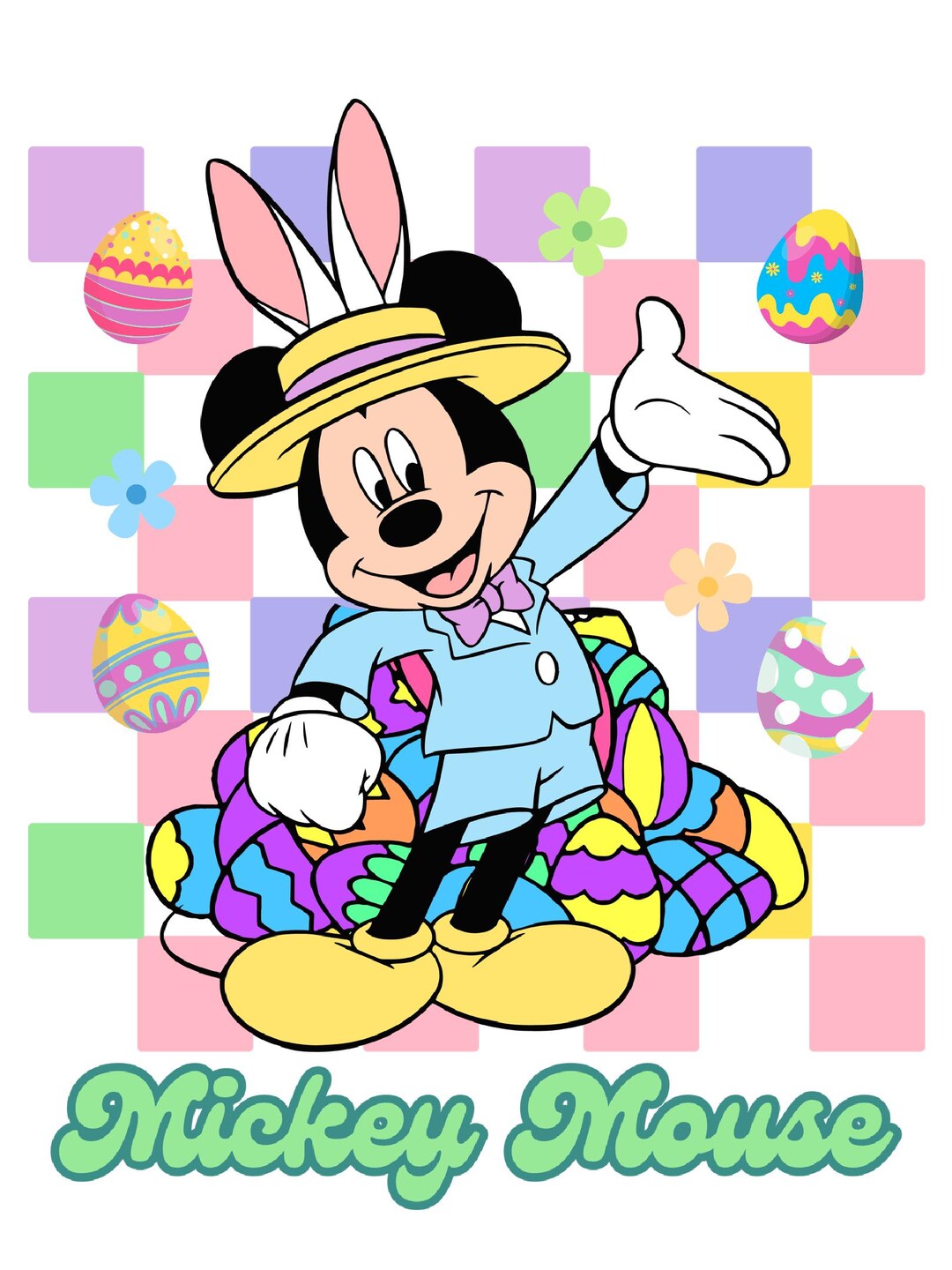 Mickey Mouse Easter Digital Download - Etsy