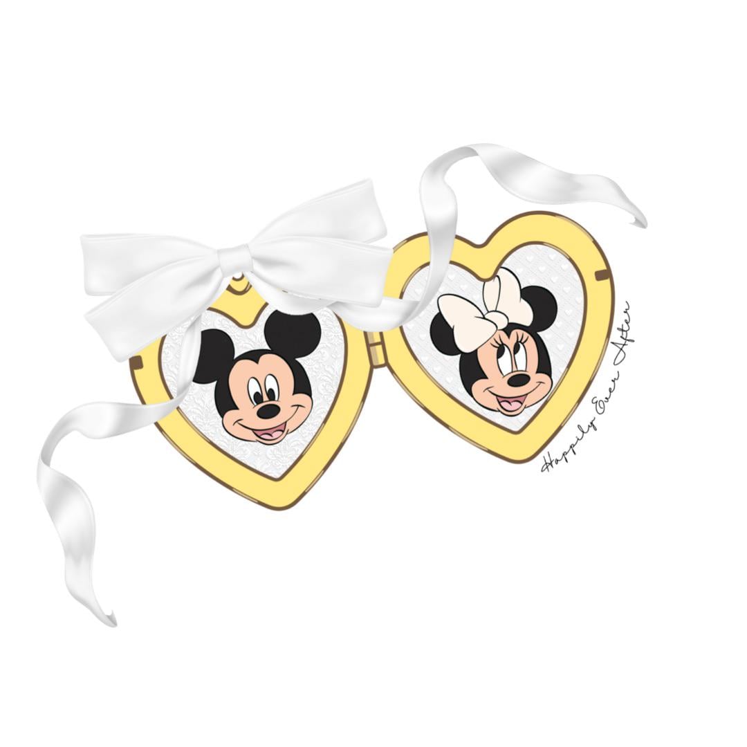 Mickey and Minnie Mouse Love Locket Wedding Digital Download - Etsy