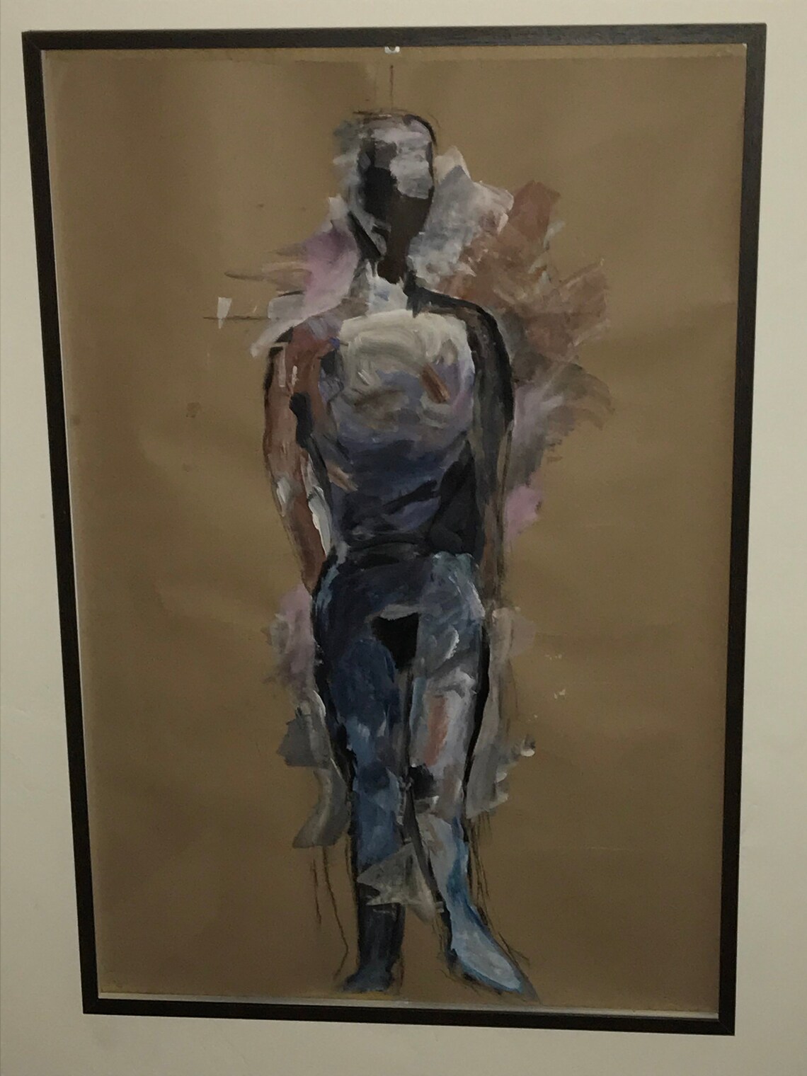 Buy STAND TALL Original Abstract Figurative Painting Online in India - Etsy