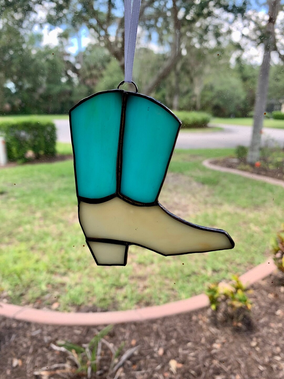 Stained Glass Boots - Etsy