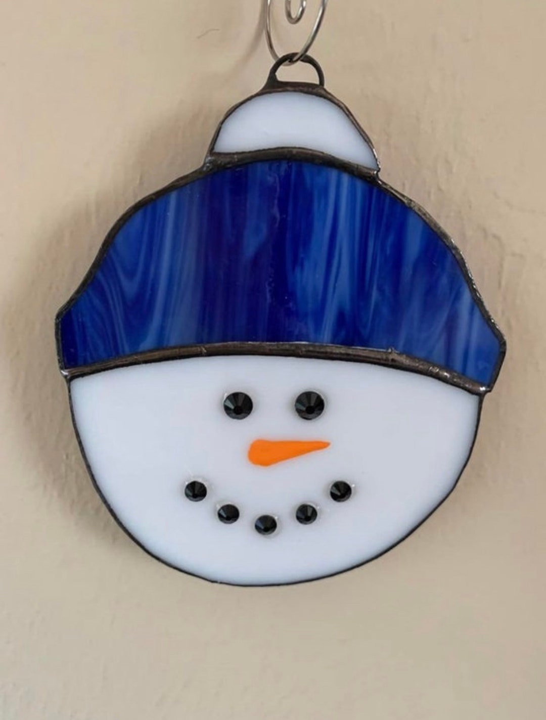 Snowball Head Ornament - Etsy
