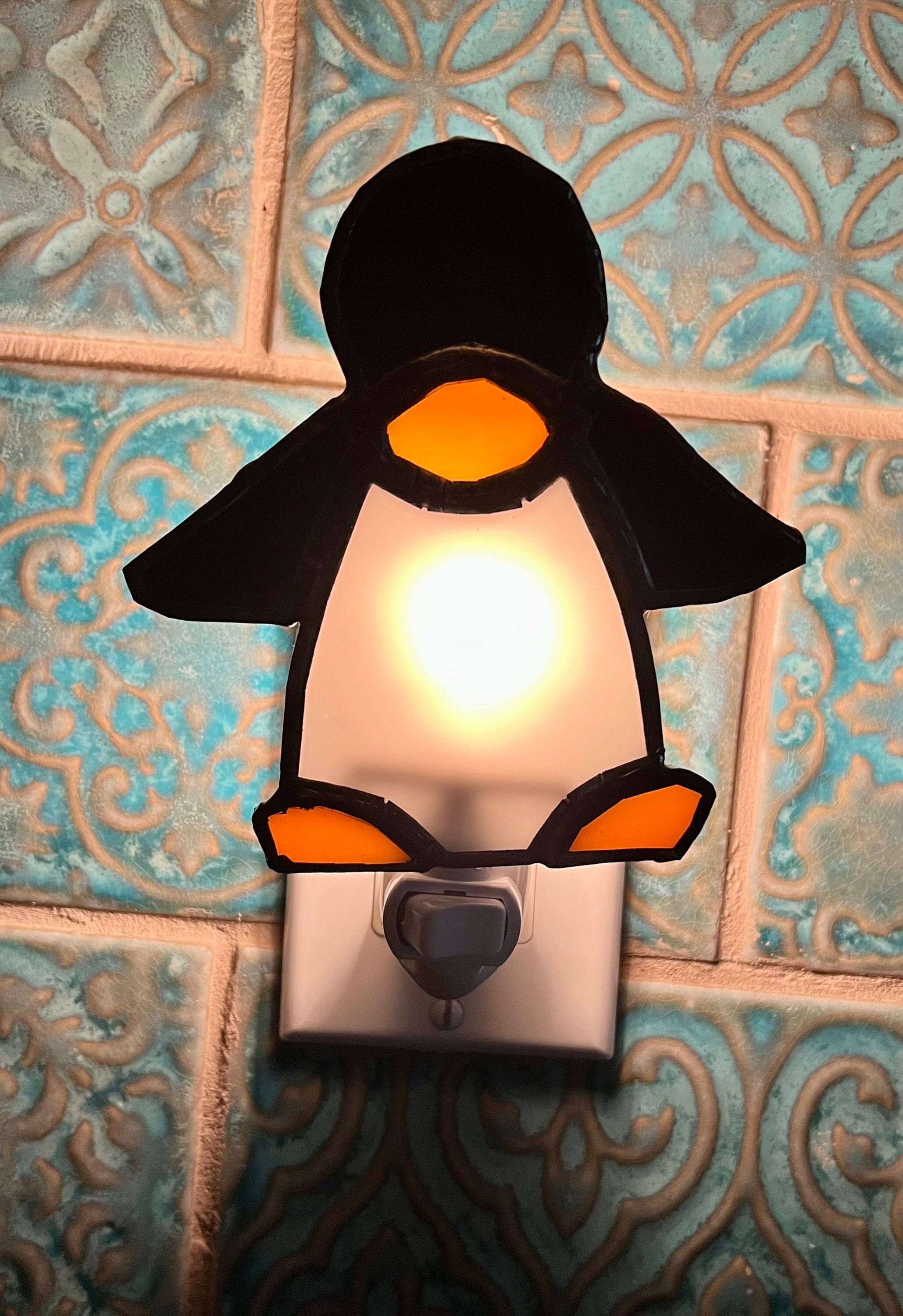 Little Penguin Night Light - Etsy