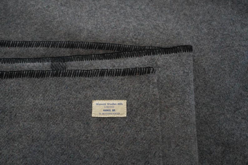 Vintage Military 100% Wool Blanket - Etsy