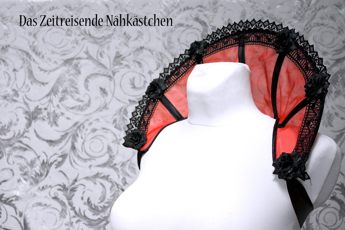 Elizabethan collar open collar standing collar open ruff | Etsy