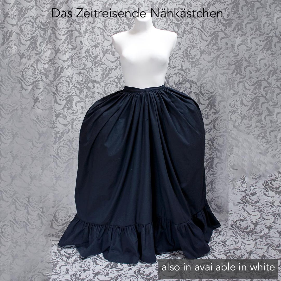 Georgian Petticoat – for 18th Century Panier & Pocket Hoops, Rococo ...