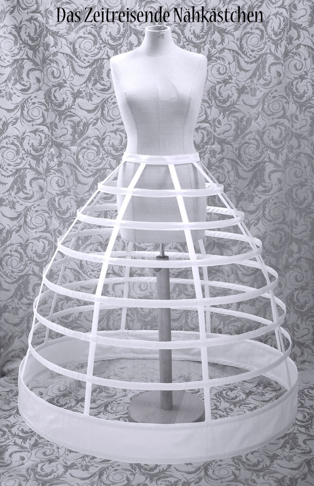 Hoop Skirt Crinoline – Victorian Cage Skirt for Historical, Gothic ...