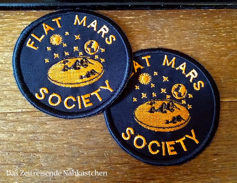 Patch Aufnäher Flat Mars Society NASA Fun - Etsy.de