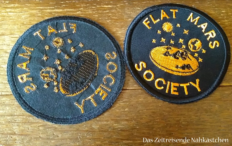 Patch Aufnäher Flat Mars Society NASA Fun - Etsy.de