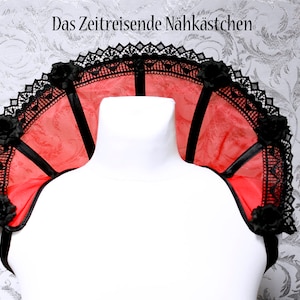 Elizabethan Collar Open Collar Standing Collar Open Ruff - Etsy