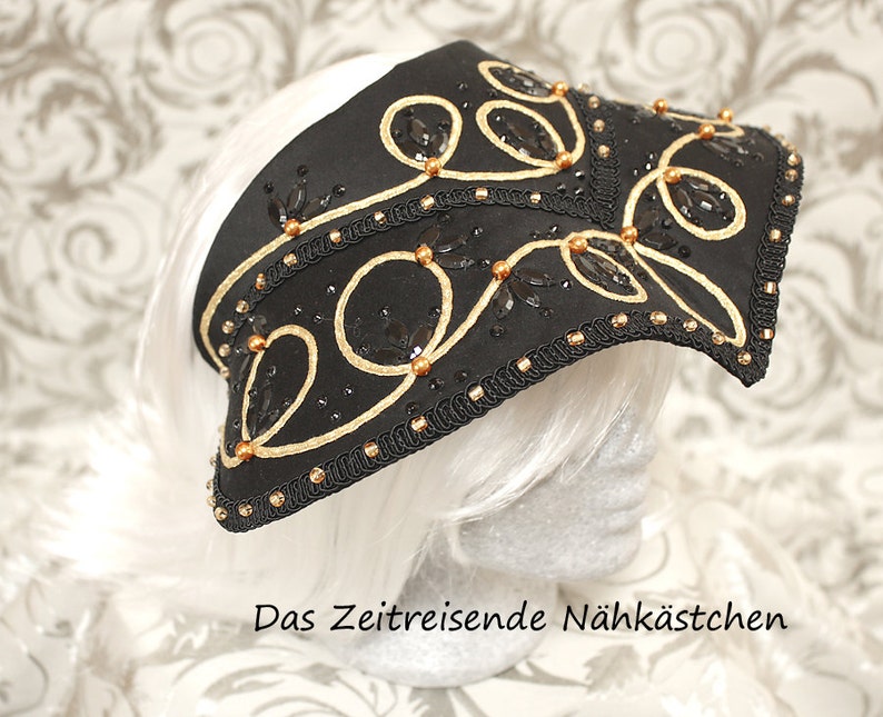 Stuart-hood, Attifet - Elizabethan Headdress - Unique Item - Etsy