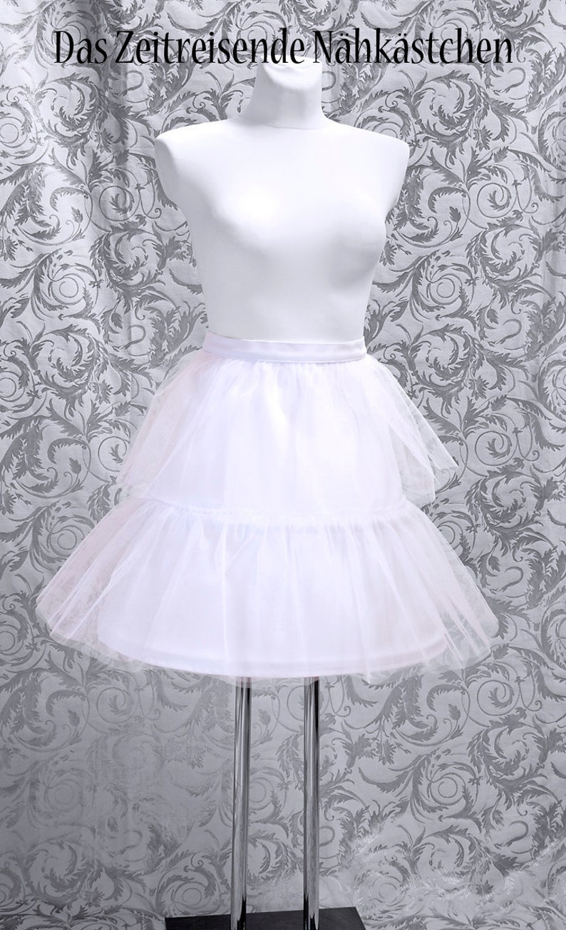 Short Hoop Skirt Crinoline Petticoat Lolita Custom Colour - Etsy