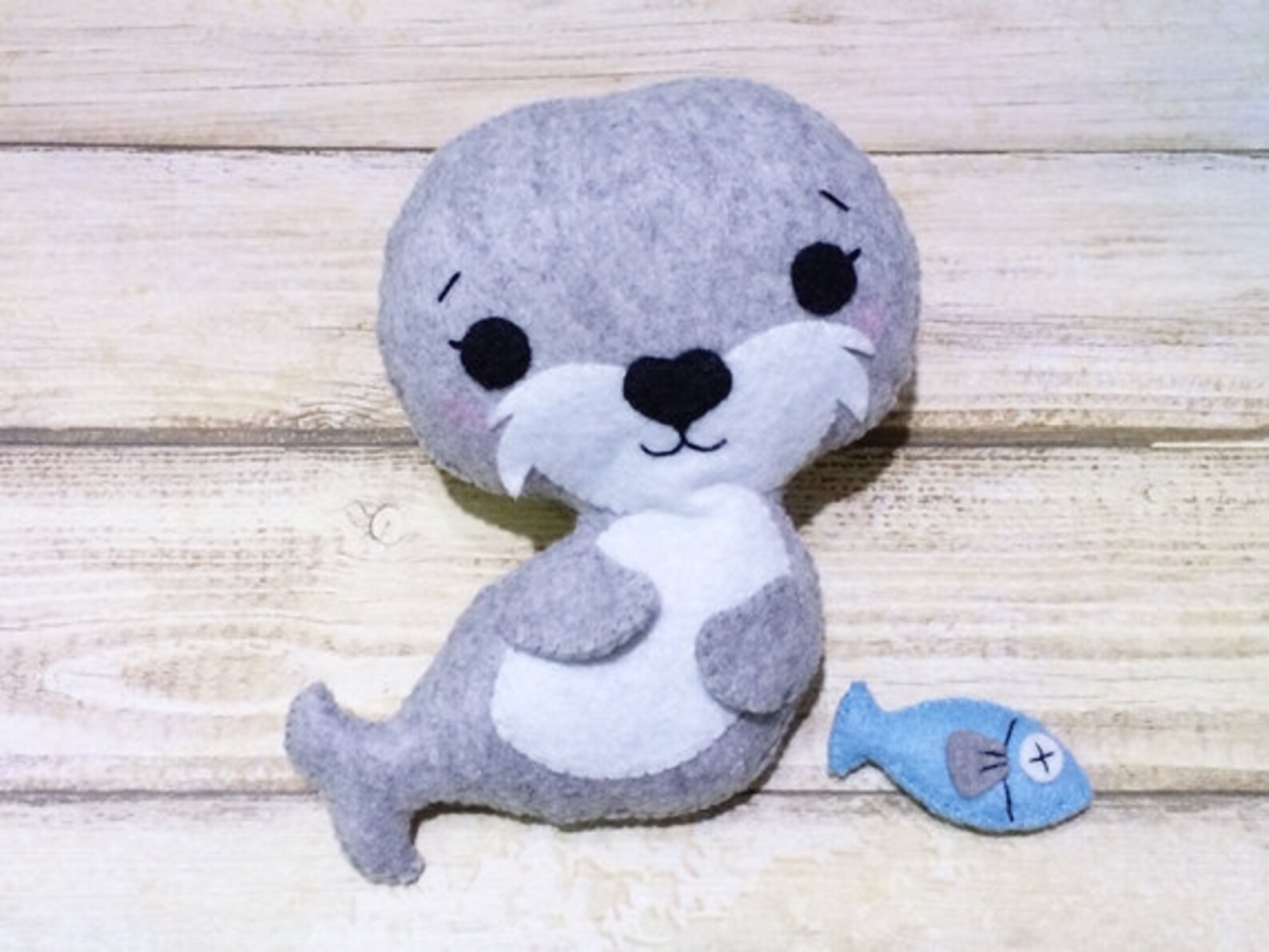 PDF Pattern Felt Toy Pattern ~ Cute Seal - Etsy