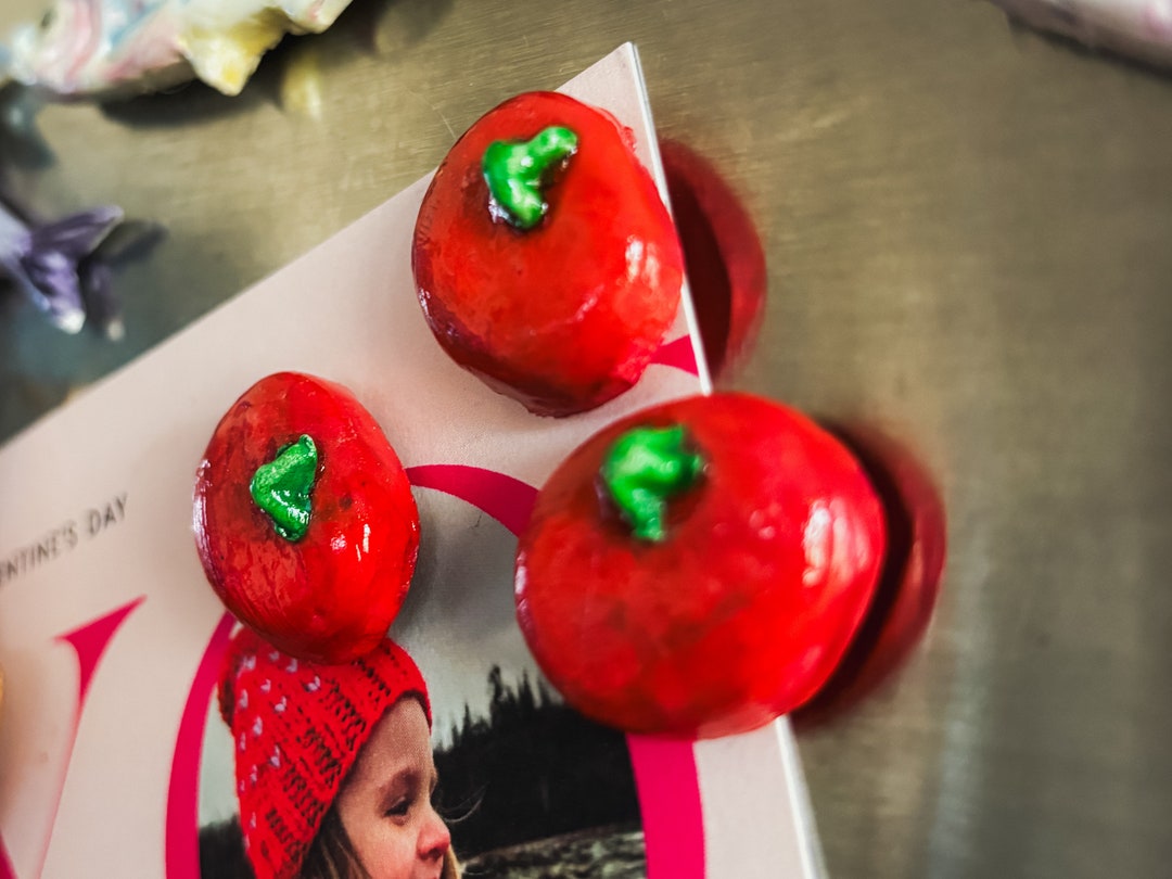 Clay Tomato Magnet - Etsy