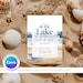 At the Lake Coastal Birthday Invitation Template, Lake Life Invitation ...