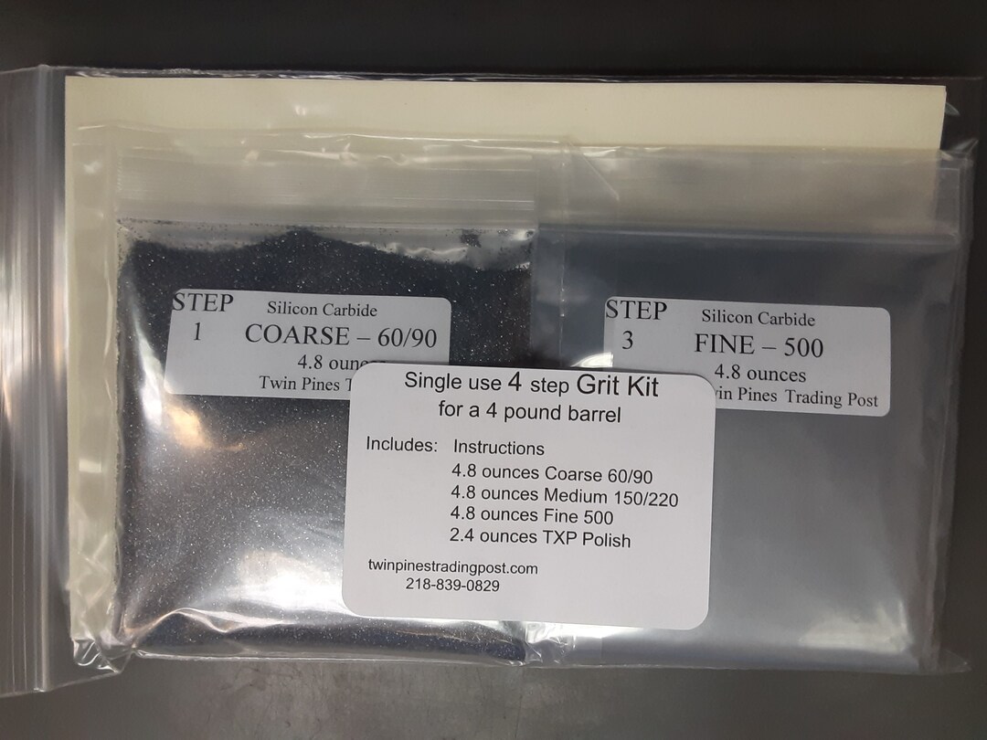 Grit Kit for a 4 LB Tumbler - Etsy