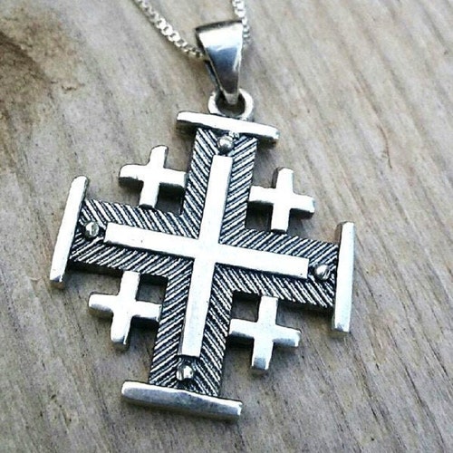Authentic Jerusalem Five Fold Cross Holy Land Crosses - Etsy