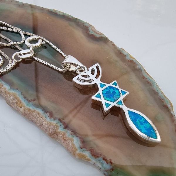 Menorah Fish Star of David - Etsy
