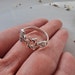 Dainty Messianic 925 Sterling Silver Ring, Plain Silver David Star ...