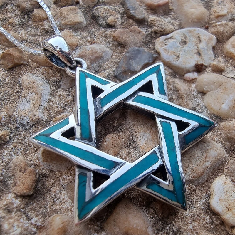 Star of Solomon Pendant - Etsy