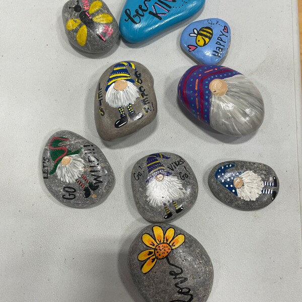 Custom Painted Rocks - Etsy