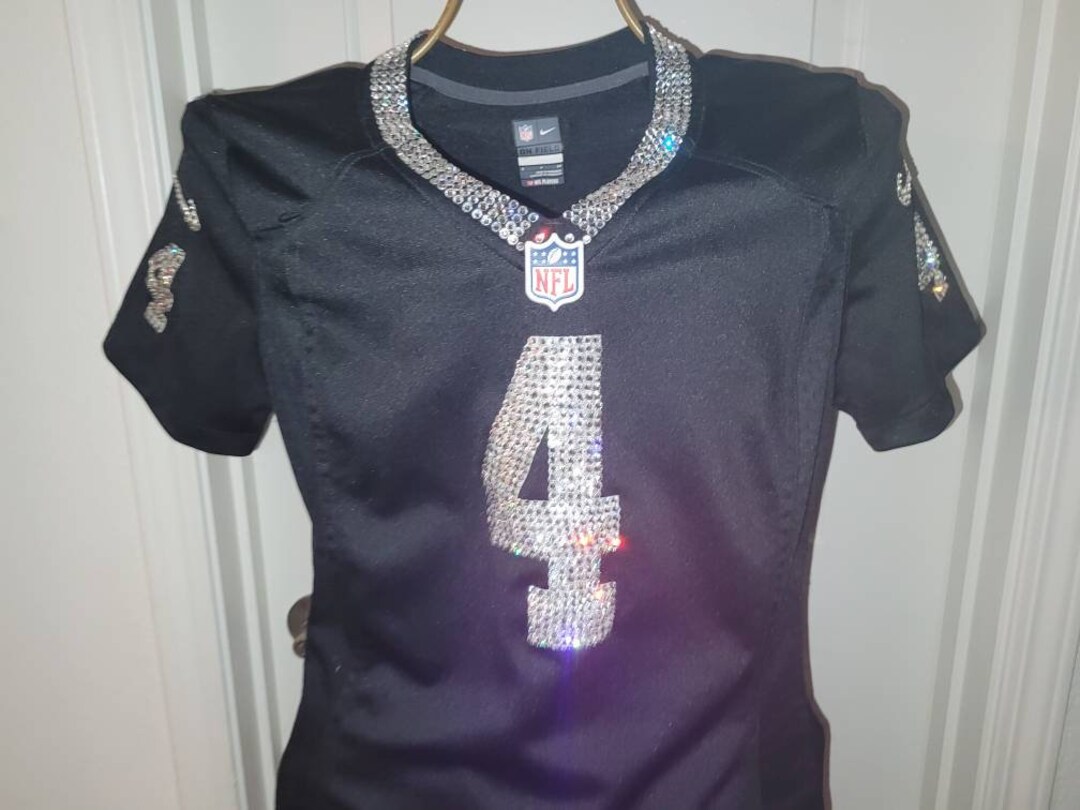 Las Vegas Football Raiders Custom Crystal Bling Service *this Jersey is ...