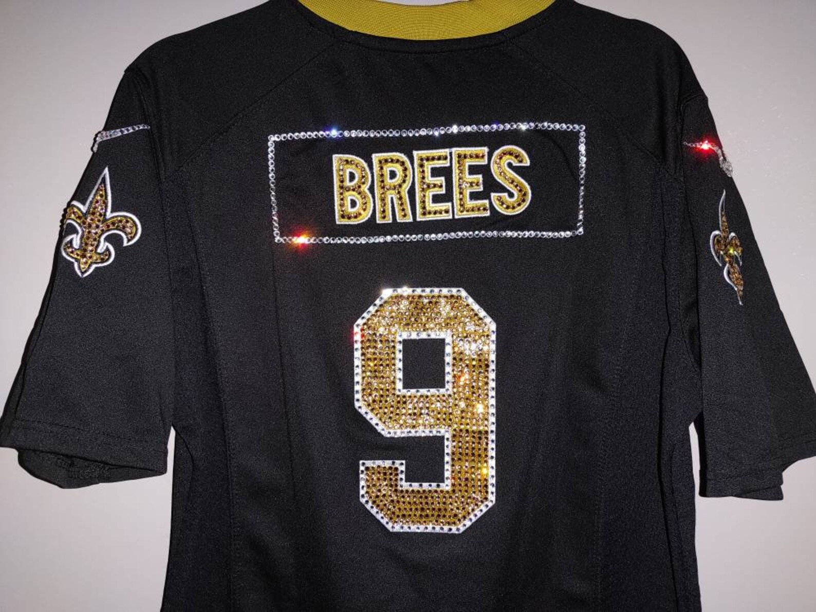 New Orleans Football Vintage Crystal Blinged Out Service this - Etsy