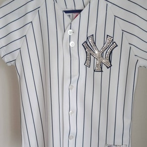 New York Baseball Yankees Custom Crystal Bling Service this - Etsy