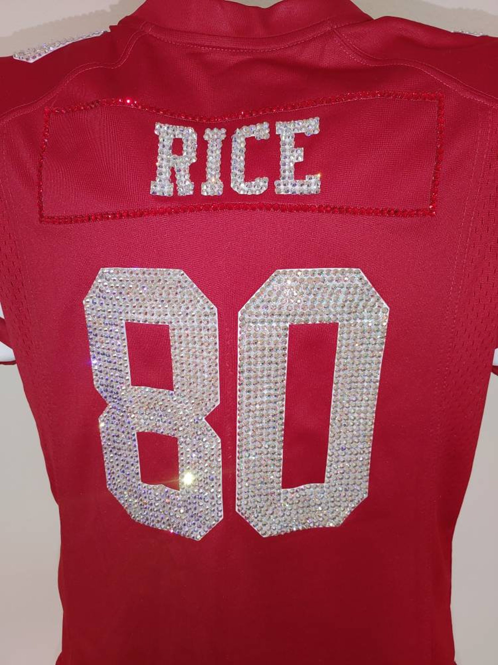 San Francisco Pro Football Custom Crystal Bling Service. | Etsy