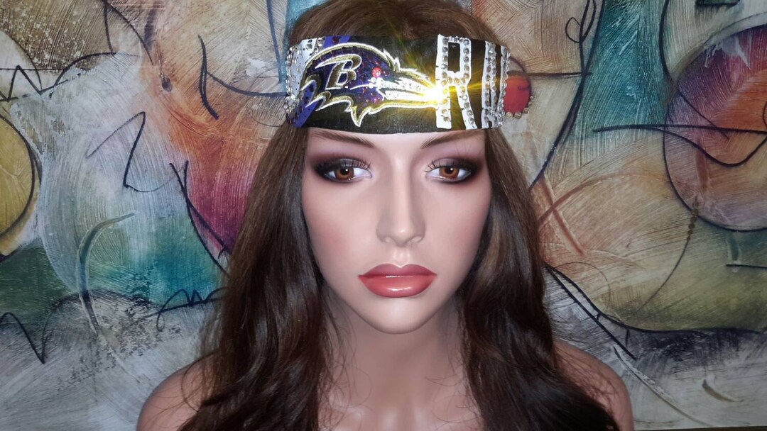 Baltimore Pro Football Ravens Crystal Custom Blinged Out - Etsy