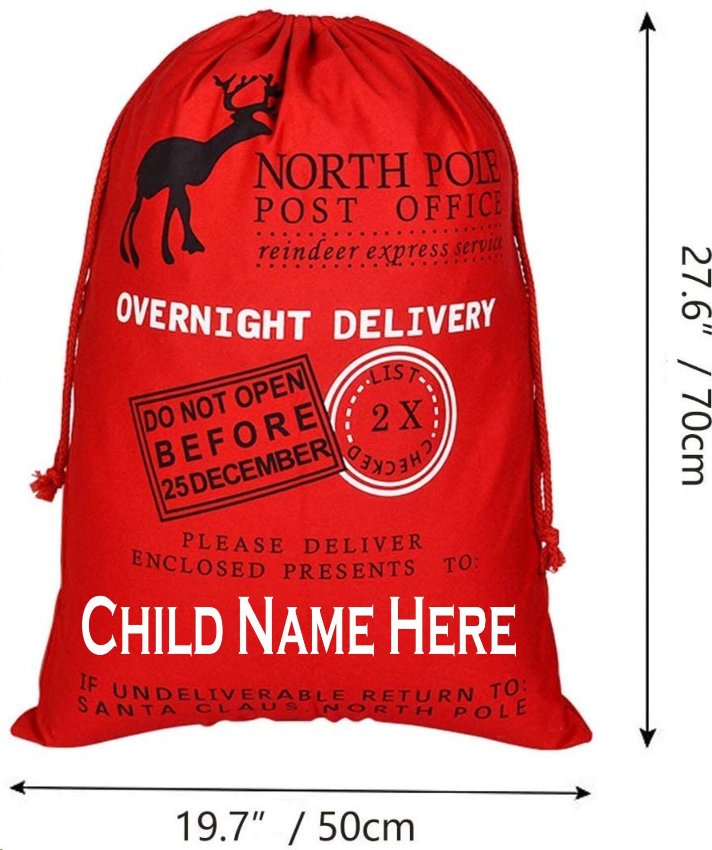 Extra Large Santa Sacks - Etsy