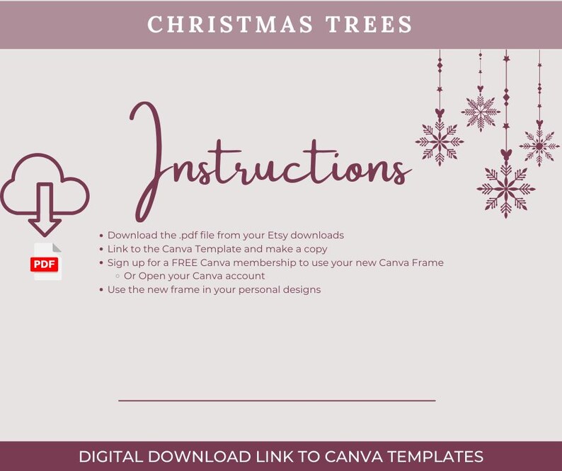 18 Fillable Canva Christmas Tree Frames Perfect for Holiday Cards ...