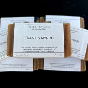 Frank & Myrrh Soap - Natural Soap, Handmade Soap, Homemade Soap ...