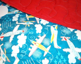 Airplane quilt | Etsy