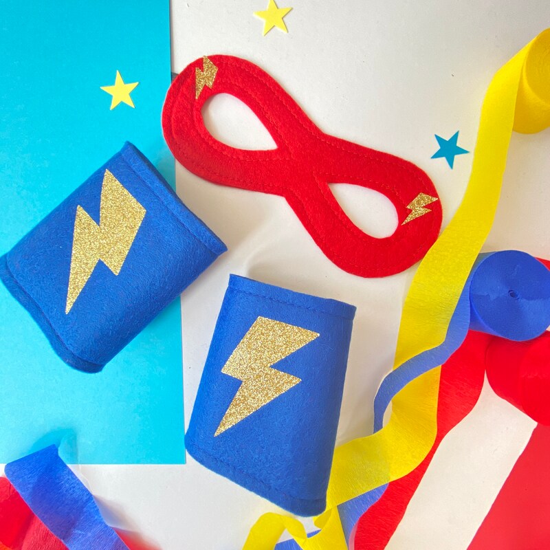 Superhero Masks - Etsy