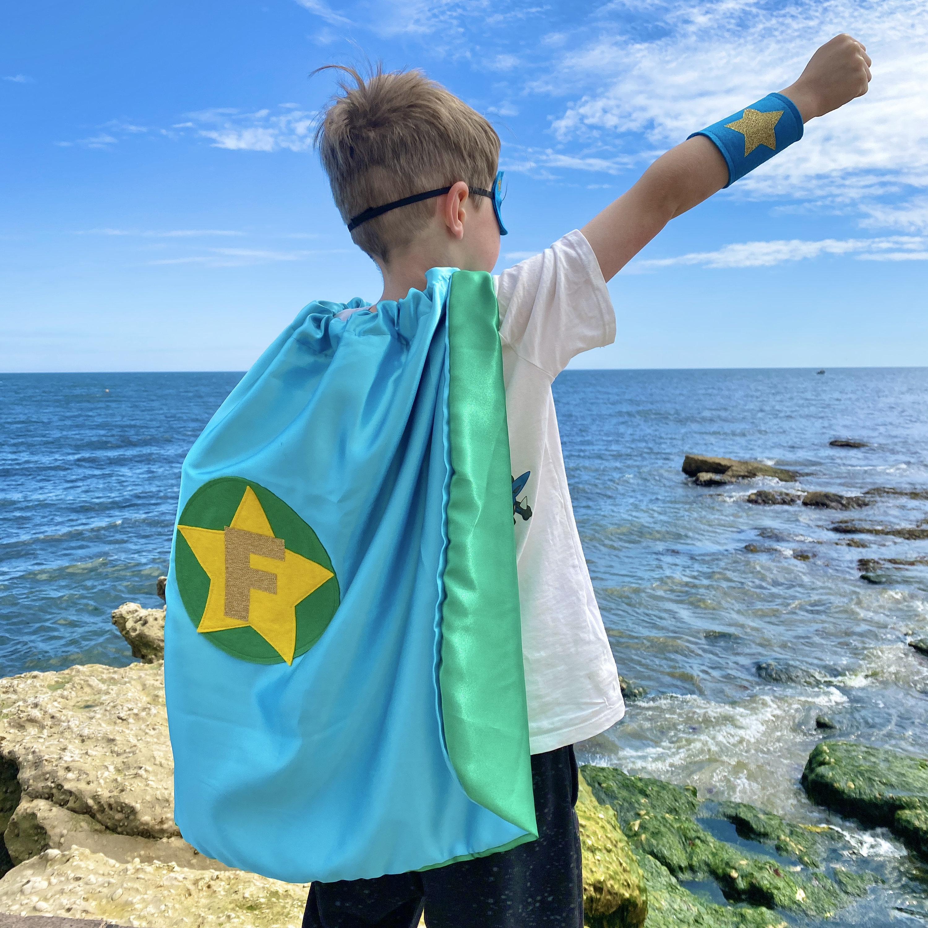 Superhero Cape In The Wind