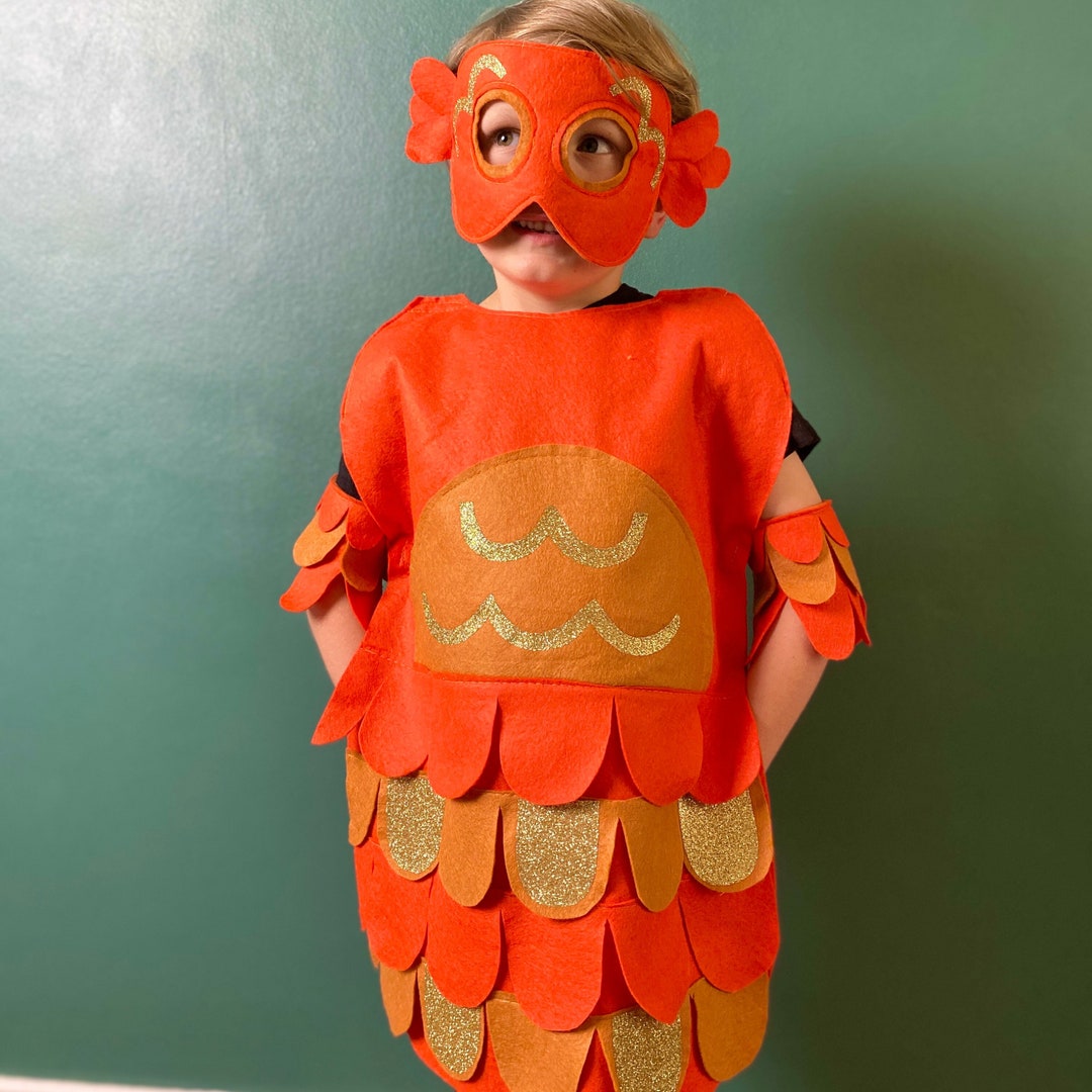 Felt Goldfish Costume: Kids & Adult Halloween Outfit - Etsy