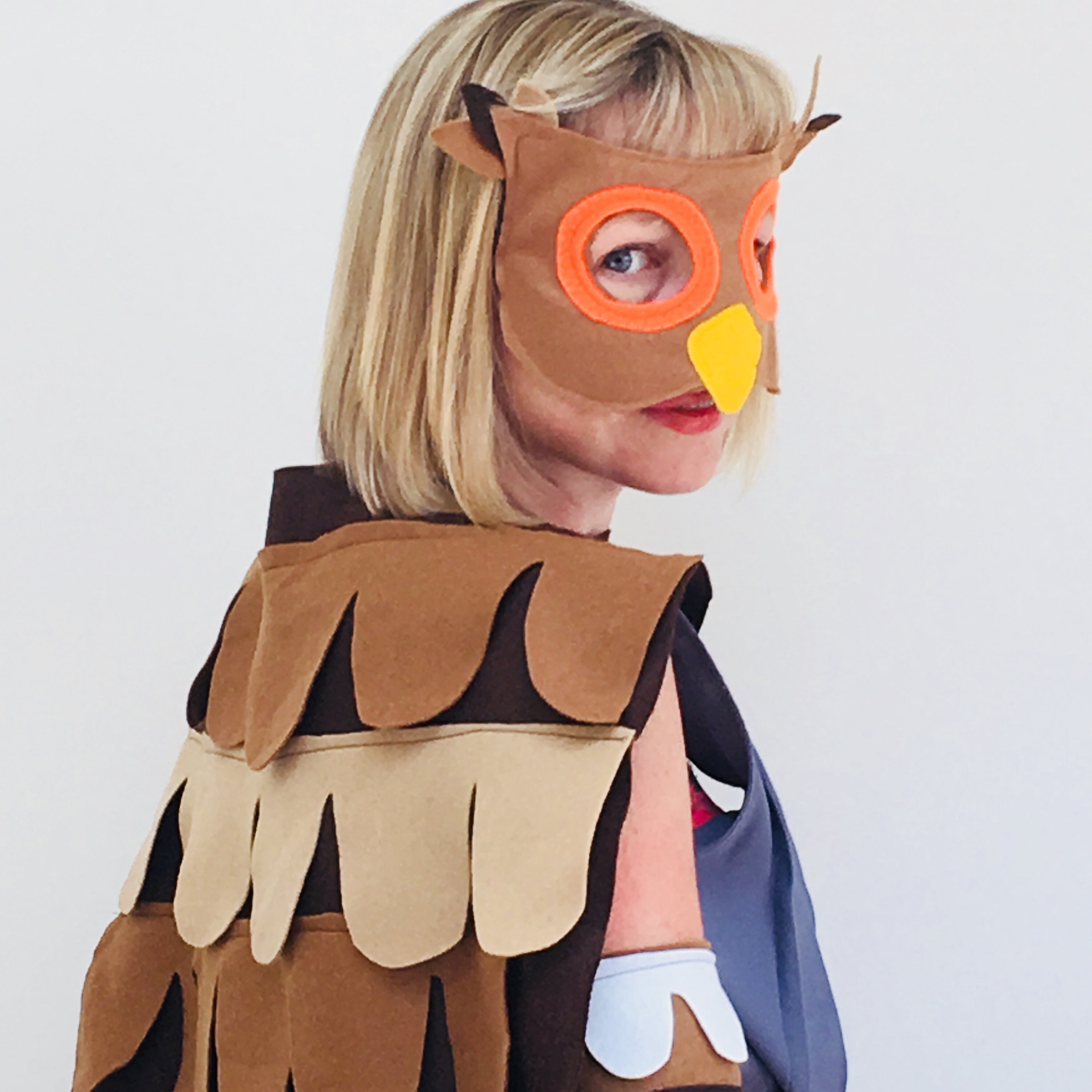 Adult Bird Costume Adult Owl Outfit Eagle Dress Up Adult Etsy