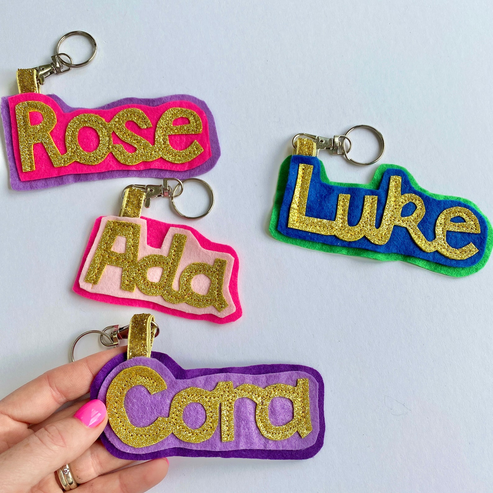 School Bag Tag Personalised Bag Tag Name Bag Tag Book Bag - Etsy