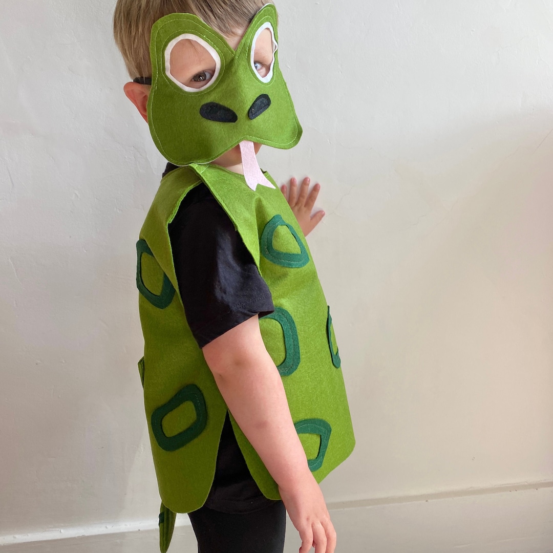 Felt Snake Costume: Kids & Adult Reptile Dress Up - Etsy