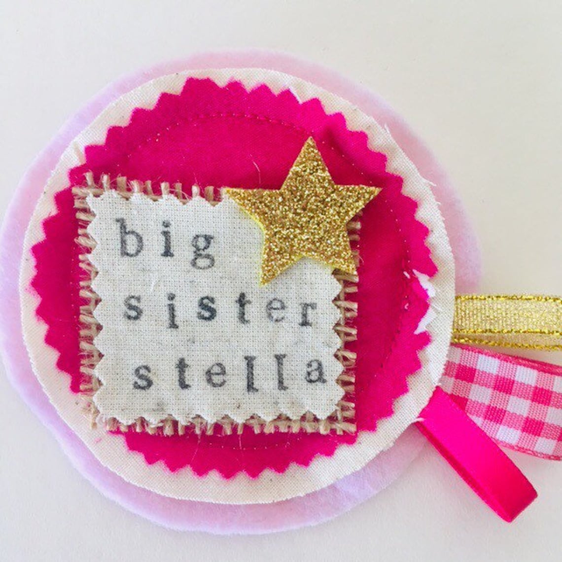 Best Big Brother Badge Big Sister Pin Big Brother Pin New | Etsy