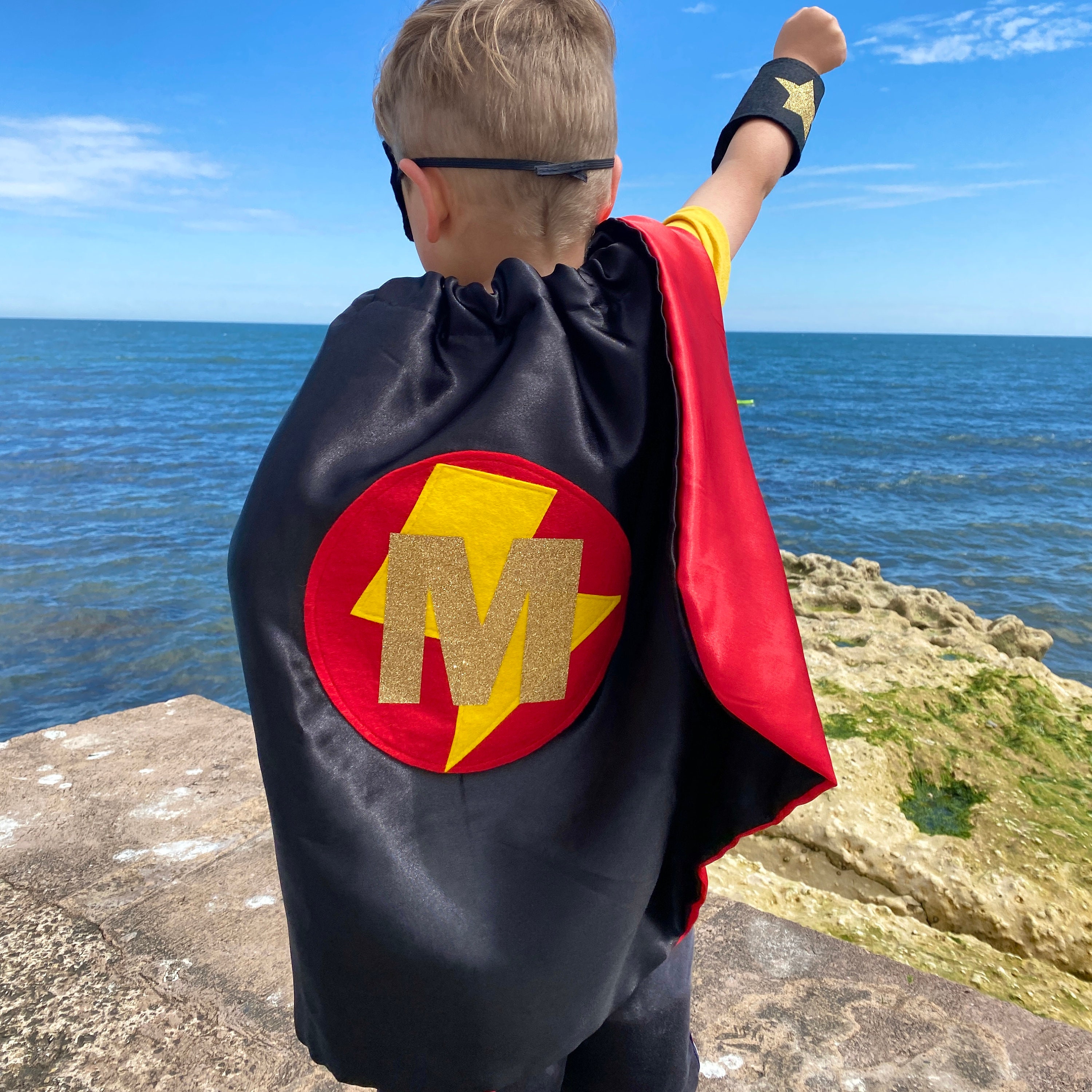 Superhero Cape In The Wind
