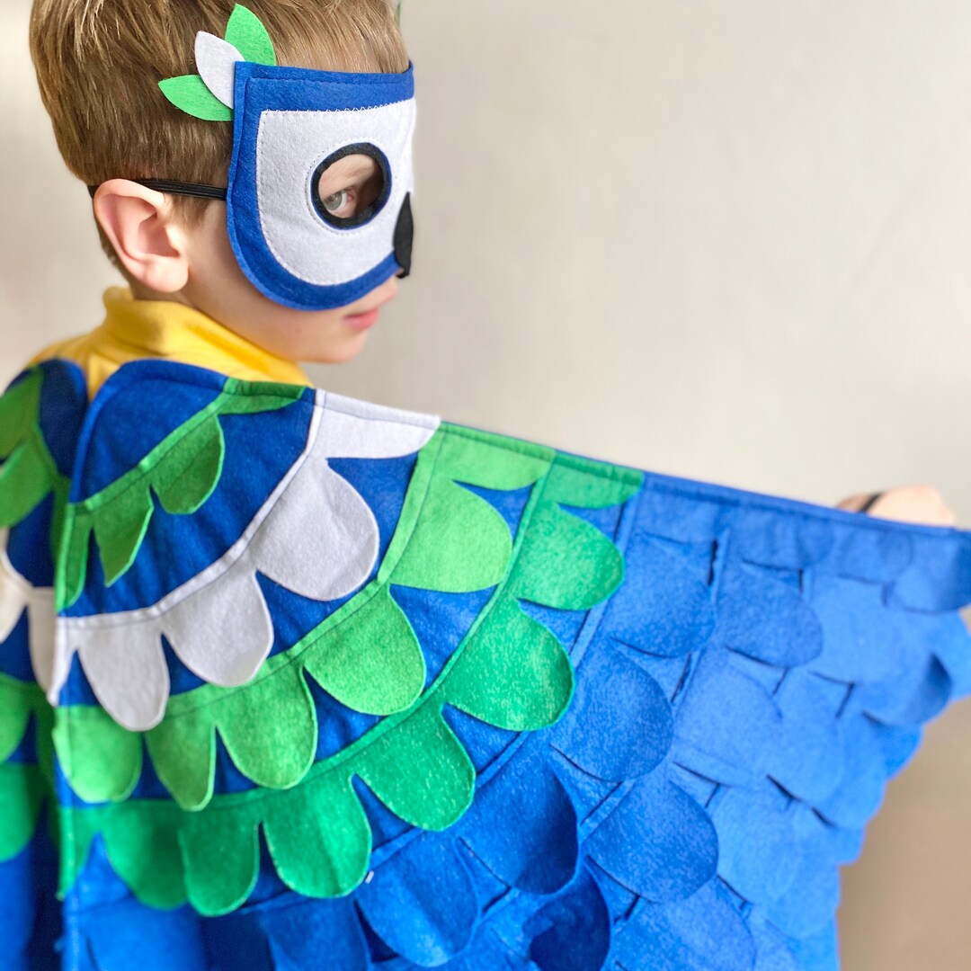 Felt Bluebird Wings Costume: Kids & Adult Bird Feathers - Etsy