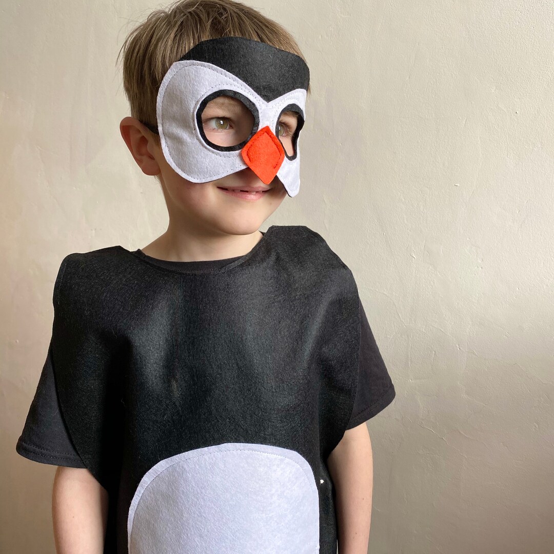 Felt Penguin Costume: Includes Mask & Tabard - World Book Day - Etsy