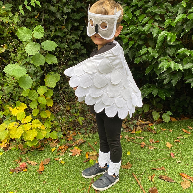 Disfraz de paloma blanca para niños alas de paloma para - Etsy México
