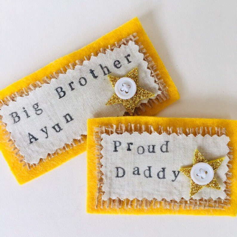 Best Big Brother Badge Big Sister Pin Big Brother Pin New | Etsy