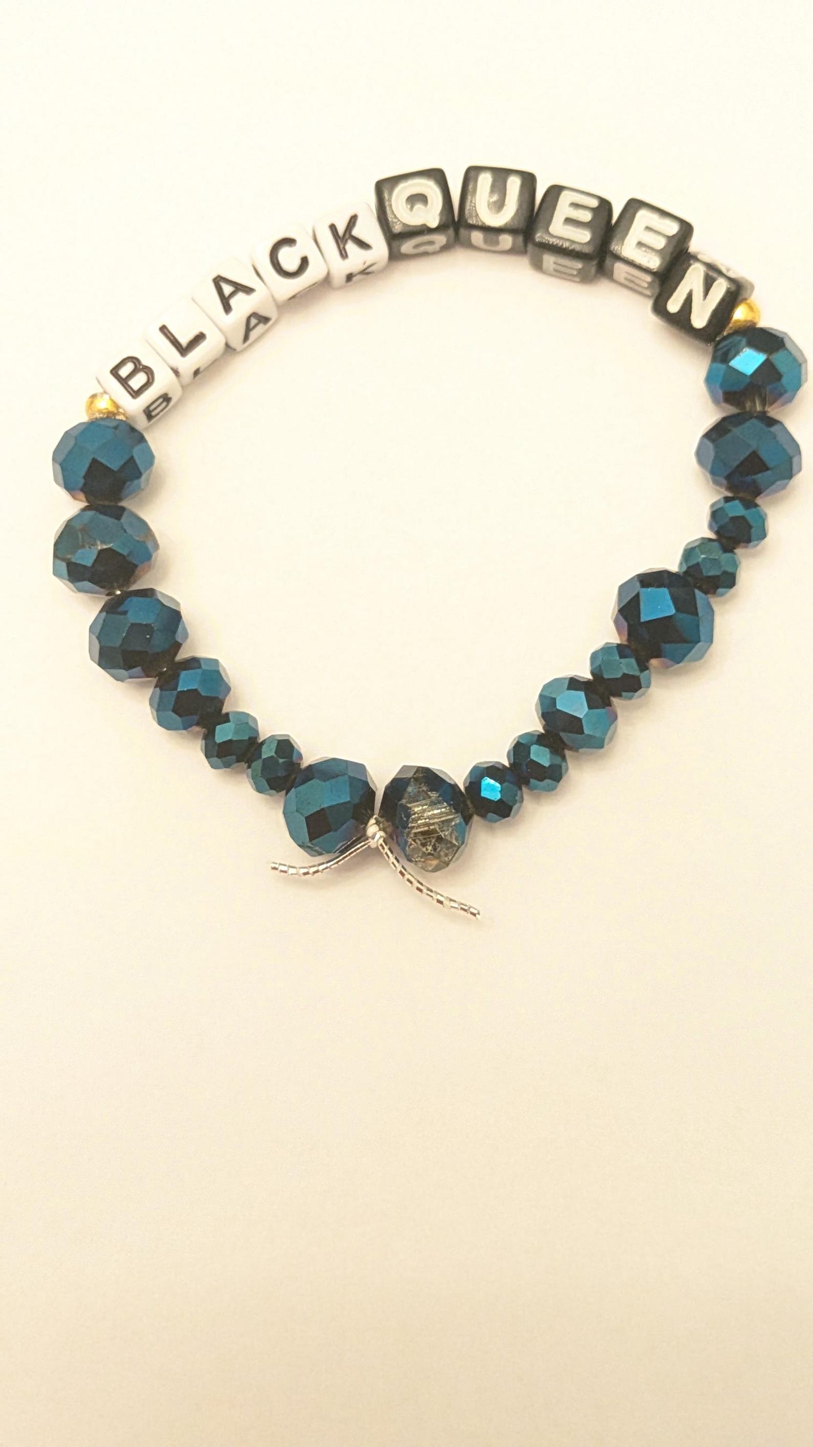 Juneteenth Bracelet: Black Queen Diamond Bead Jewelry - Etsy