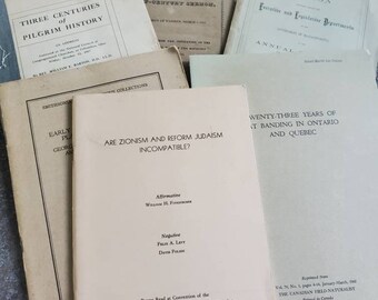 Old Vintage Pamphlet - Etsy