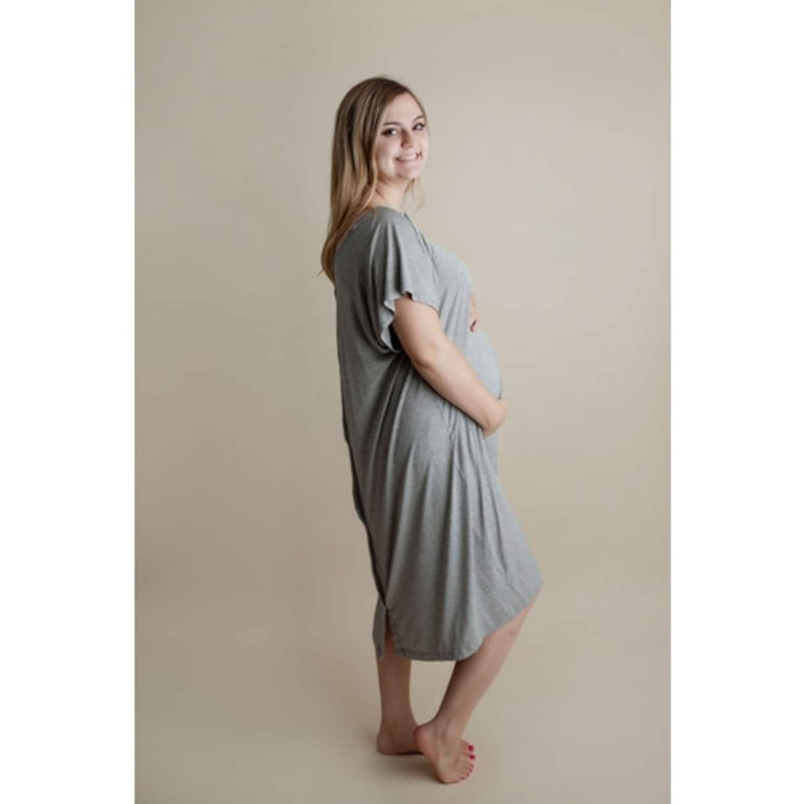 Maternity Labor Gown for Hospital and Birth | Etsy